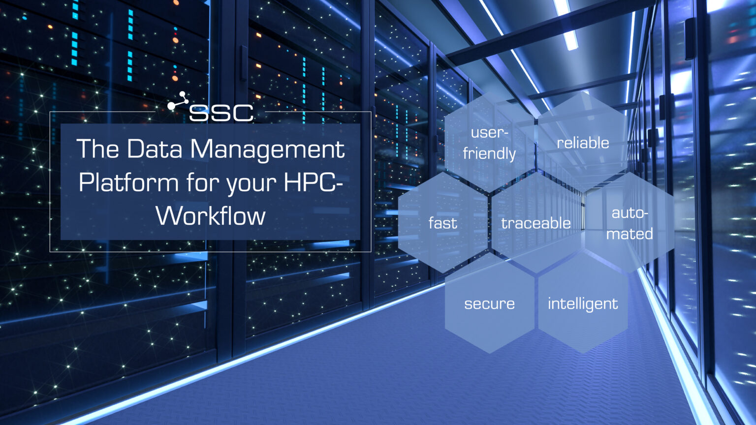 Data management workflow for HPC – SSC Data Management Workflow Portal